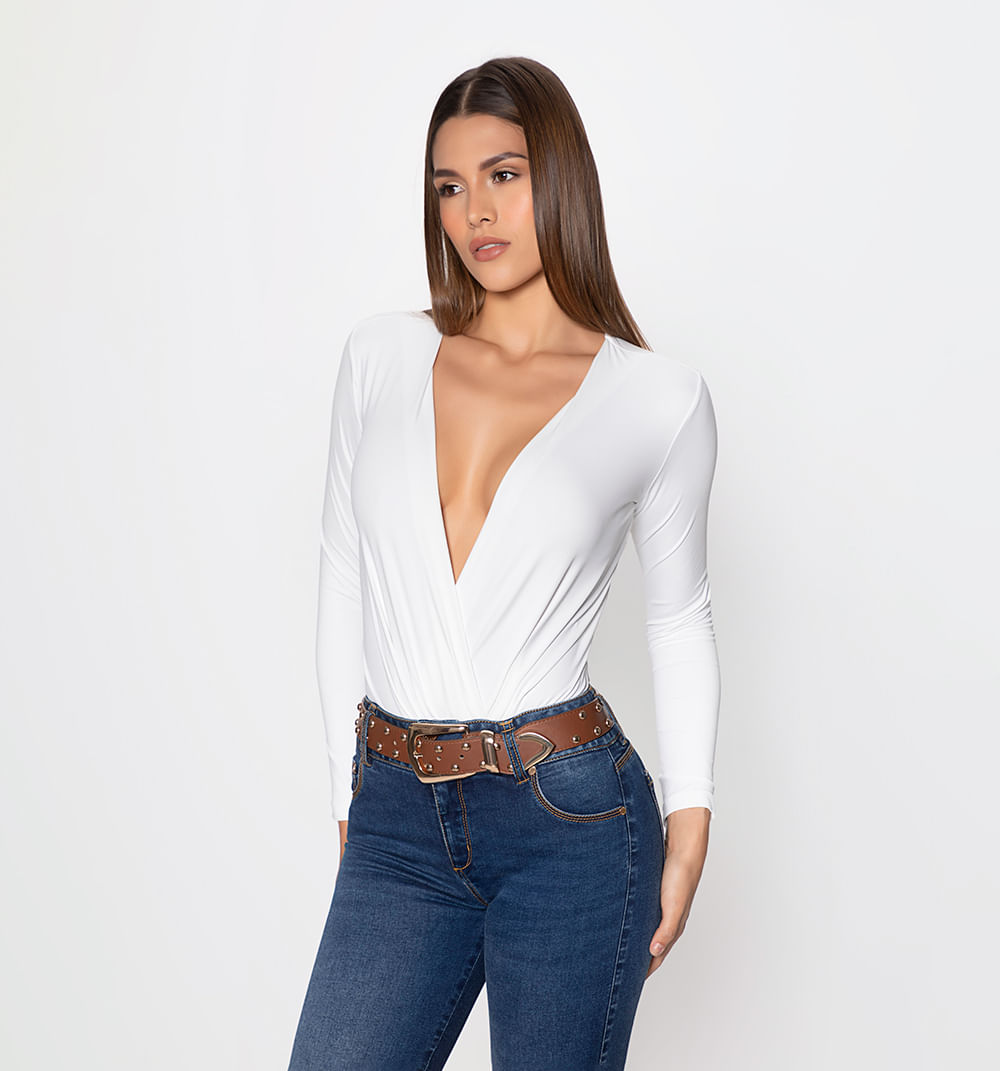 Body Cruzado Manga Larga